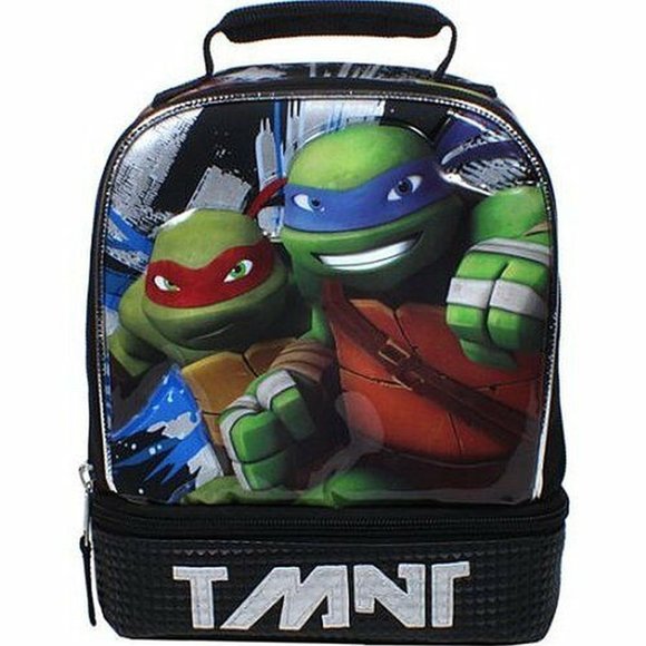 Nickelodeon | Accessories | Nwt Tmnt Insulated Dual Compartment Lunch ...